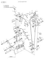 China 2411T1452 KIT, LABEL Kobelco parts SK300LC, K912LC for sale