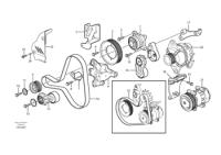 China VOE20935523 Belt tensioner Volvo.Heavy parts for sale