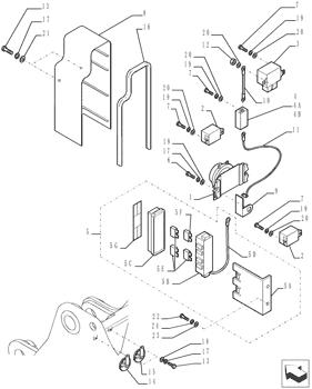China 71403889 RELAY,24V, 50A Kobelco parts SK170-9, SK295-9, SK170-8, SK260-9, SK210-8, SK350-9, SK170 ACERA M-9, SK210-9, SK485LC-9 for sale