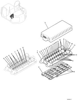 China YN24S00012P2 RELAY,24V Kobelco parts 140SR-3, 230SR-3, SK485-8, SK210-8, 260SR-3, SK485LC-9, SK235SR-2, 75SR ACERA, ED195-8, SK210D-8, SK210DLC-8, 140SR, 70SR, SK235SRLC-2, SK210LC-8, SK140SRLC, 80CS, 200-8, ED150, SK260, SK260-9, SK350-... for sale
