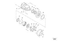 China RM59146613 Bearing Volvo.Heavy parts SD100/SD105, SD100C, SD110, SD110C/SD110, SD115B/SD135B, SD115D/SD115F, SD130/D/DX/F, SD135, SD45/D/F, SD45B, SD70/SD77, SD75, SD75B, SD77DA for sale