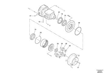 China RM59146613 Bearing Volvo.Heavy parts SD100/SD105, SD100C, SD110, SD110C/SD110, SD115B/SD135B, SD115D/SD115F, SD130/D/DX/F, SD135, SD45/D/F, SD45B, SD70/SD77, SD75, SD75B, SD77DA for sale