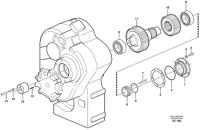 China VOE11145857 Bearing Volvo.Heavy parts A35D, A40D, T450D for sale