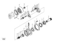 China VOE14558674 Bearing Volvo.Heavy parts EC220E, EC480D, EC480DHR, EC480E, EC480EHR, ECR235C, ECR235D, ECR235E, EW180C, EW180D, EW180E, EW205D, EW210D, PL4809D, PL4809E for sale