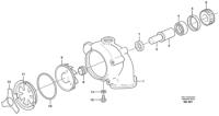 China VOE20575653 Coolant Pump Volvo.Heavy parts A20C, A20C VOLVO BM, L120D, L70D, L90D for sale