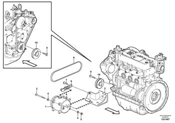 China VOE11851897 Compressor Volvo.Heavy parts EC27C, EC35C, EC35D, ECR35D, ECR40D, ECR48C, ECR50D, MC110B, MC60B, MC70B, MC80B, MC90B for sale