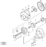 China VOE11996189 Compressor wheel Volvo.Heavy parts A20C, A20C VOLVO BM, A25C, A25C VOLVO BM, L120B VOLVO BM for sale