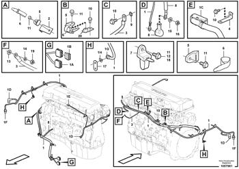 China VOE14626191 Cable harness Volvo.Heavy parts EC340D, EC380D, EC380DHR, EC480D, EC480DHR, PL4809D for sale