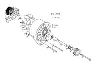 China 0095144 BALL BEARING Kobelco parts WLK25 for sale