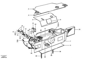 China CH400298 Cable harness Volvo.Heavy parts G700 MODELS, G700B MODELS for sale