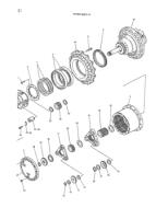 China 2425R176 BALL BEARING Kobelco parts K905, K905LC, K904DL, K904D for sale