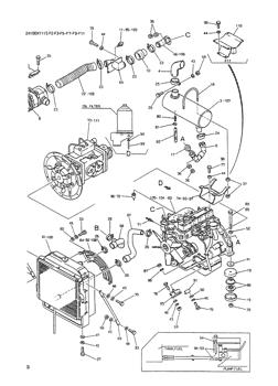 China 24100N2081F5 PUMP ASSY, CONNECT, SEE FIG. 08-005, Start Serial: LK0113 Kobelco parts K904DL, K904D for sale