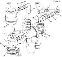 China 1537271 CAP Kobelco parts WLK25 for sale