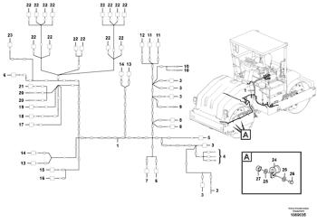 China 1-962916-1 Cable terminal Volvo.Heavy parts for sale