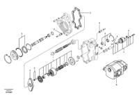 China VOE14533145 Gear Pump Volvo.Heavy parts EC55B, EW55B for sale