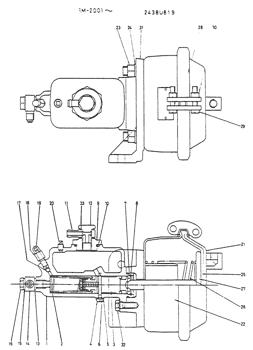 China 241424 CAP, BREATHER Kobelco parts LK500 for sale
