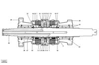 China CH63162 Gear Volvo.Heavy parts G700 MODELS, G700B MODELS for sale