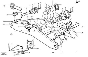 China CH12A-247 O-ring Volvo.Heavy parts for sale