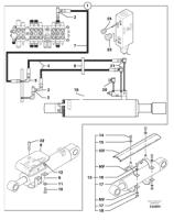 China PJ4690425 Flange Half Volvo.Heavy parts EC50, EC50VV, EW50, EW50VV for sale