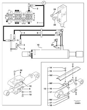 China PJ4690425 Flange Half Volvo.Heavy parts EC50, EC50VV, EW50, EW50VV for sale