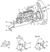 China VAME717109 PUMP Kobelco parts 6D15, 6D14, 6D14-T, 6D16-T for sale