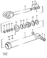 China VOE11707023 Sealing kit Volvo.Heavy parts L90C, L90D for sale