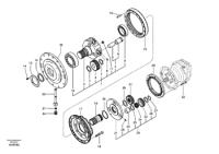 China VOE14558605 Sealing Volvo.Heavy parts EC240B, EC240C, FC2924C for sale