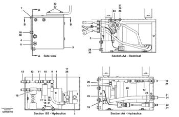 China CH81250 Sealing Kit Volvo.Heavy parts G700 MODELS, G700B MODELS for sale
