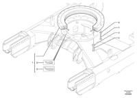 China PJ5600160 Sealing Volvo.Heavy parts EC25, EC30, EC35, EC35C, EC45, ECR28, ECR38, ECR48C for sale