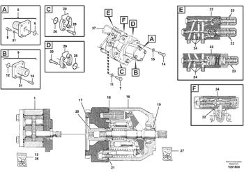 China PJ5350084 Pump Volvo.Heavy parts EW50, EW50VV for sale