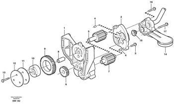 China VOE8170261 Oil pump Volvo.Heavy parts for sale