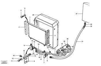 China CH400183 Oil cooler Volvo.Heavy parts G700 MODELS for sale
