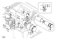 China VOE14527364 Hose Volvo.Heavy parts EC330B, EC330C, EC360B, EC360C, EC360CHR, EC460B, EC460C, EC460CHR, PL4608, PL4611 for sale