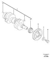 China VOE11713417 Crankshaft Volvo.Heavy parts EC15C, EC17C, EC18C, EC20C, ECR28 for sale