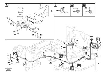 China VOE969011 Gasket Volvo.Heavy parts EC330B, EC360B, EC700B, EC700BHR, EC700C, EC700CHR for sale