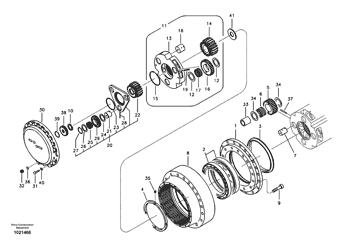 China VOE14579901 Sealing Volvo.Heavy parts for sale