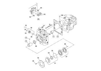 China RM13248026 Pump shaft Volvo.Heavy parts DD100, DD120C, DD140C, DD90, DD90/DD90HF, SD160B for sale