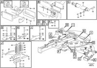China CH54934 Pin Volvo.Heavy parts G700 MODELS, G700B MODELS, G900 MODELS, G900B, G900C for sale