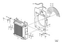 China VOE11886550 Oil cooler Volvo.Heavy parts BL61, BL61PLUS for sale