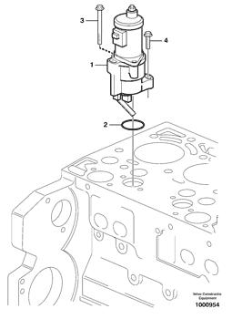 China VOE21203671 Control system Volvo.Heavy parts L45F, L50F for sale