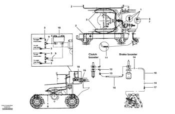 China CH89115X160 Brake line Volvo.Heavy parts G700 MODELS for sale