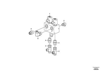 China RM12800582 Brake valve Volvo.Heavy parts DD90B for sale