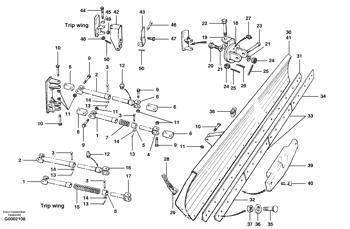 China CH21972 Pin Volvo.Heavy parts G700 MODELS for sale