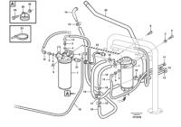 China VOE8193841 Fuel filter Volvo.Heavy parts A25D, A30D, A35D, A40D, EC330B, EC360B, EC460B, G700B MODELS, L150E, L180E, L220E, L330E for sale