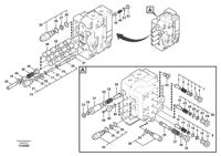 China VOE14576336 Control valve Volvo.Heavy parts EC200B, EC210B for sale