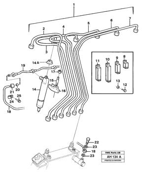 China VOE11030650 Injector Volvo.Heavy parts L120C, L120C VOLVO BM, L90B VOLVO BM for sale