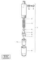 China VOE11043052 Injector Volvo.Heavy parts A20, A20C VOLVO BM, A25 VOLVO BM, A25B for sale