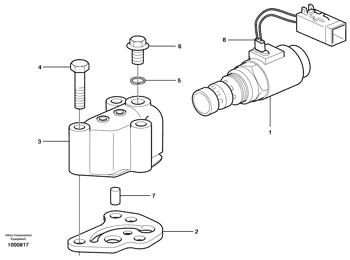 China VOE11709232 Valve Volvo.Heavy parts BL60, BL60B, BL61, BL61B, BL61PLUS, BL70, BL70B, BL71, BL71B, BL71PLUS for sale
