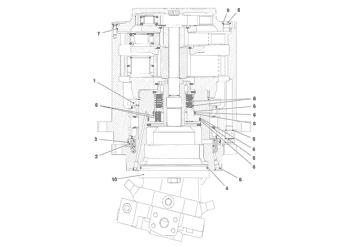 China RM13494851 Brake disc kit Volvo.Heavy parts SD160/SD190/SD200 for sale