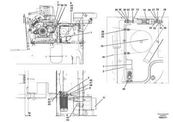 China RM54541768 V-belt Volvo.Heavy parts ABG9820 for sale